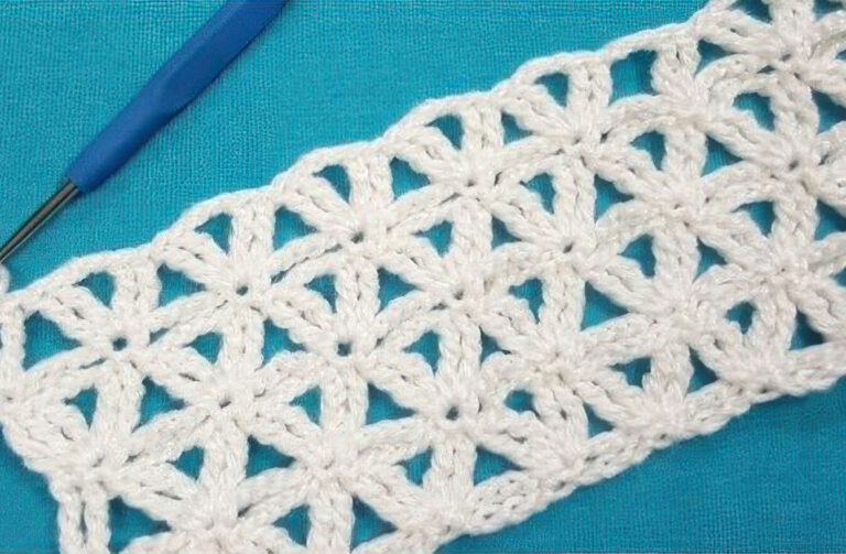 Chain Flower Stitch Pattern Diagram - Zouzou Crochet https ...